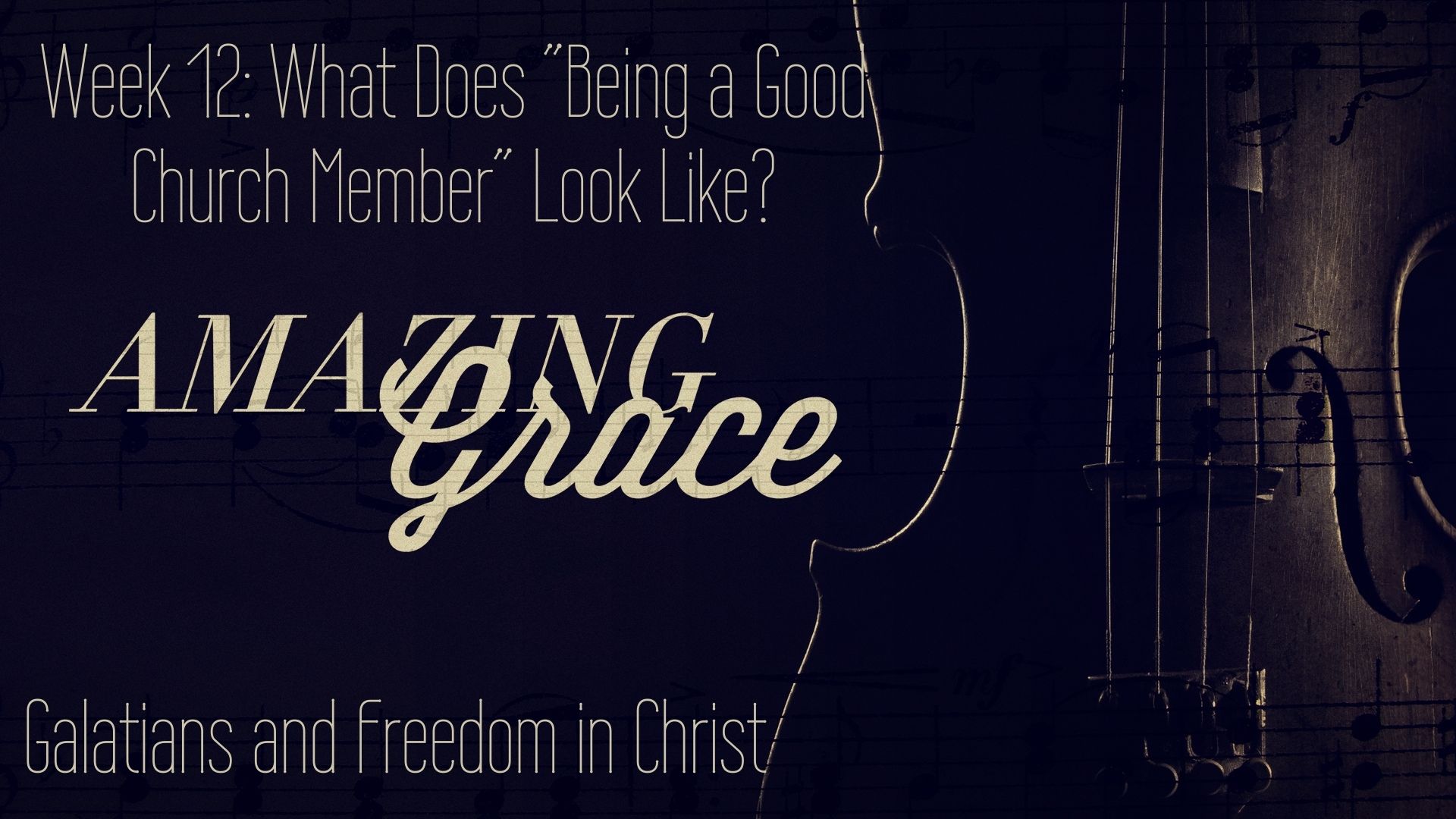 What Does "Being a Good Church Member" Look Like? - Logos Sermons