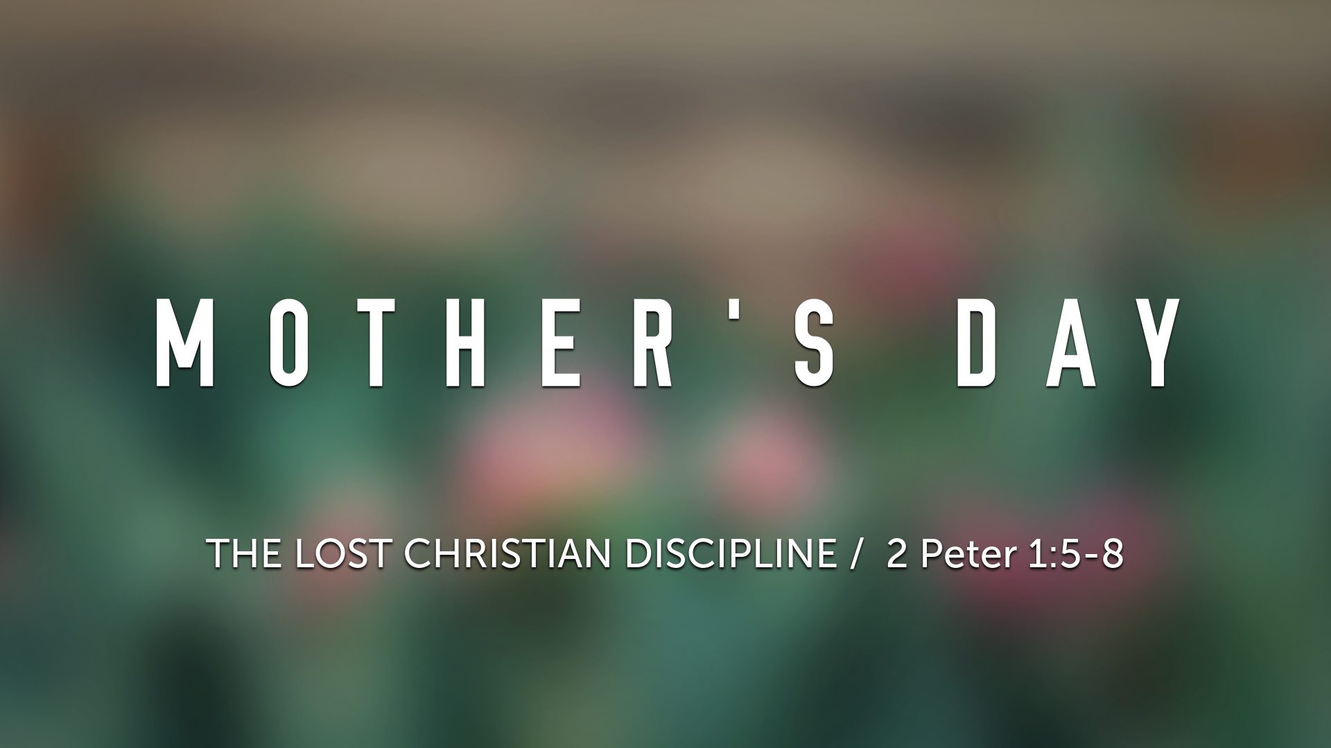 The Lost Christian Discipline - Logos Sermons