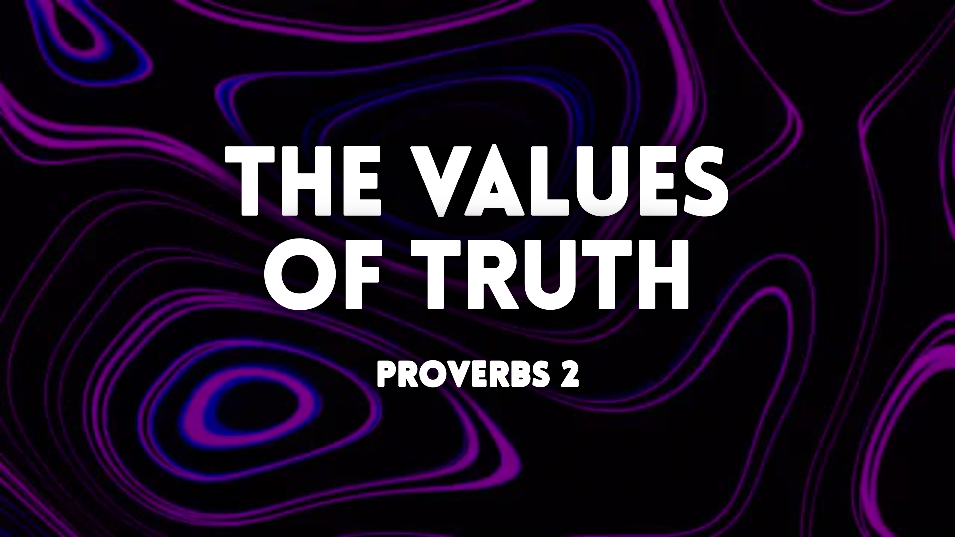 The Values Of Truth - Logos Sermons