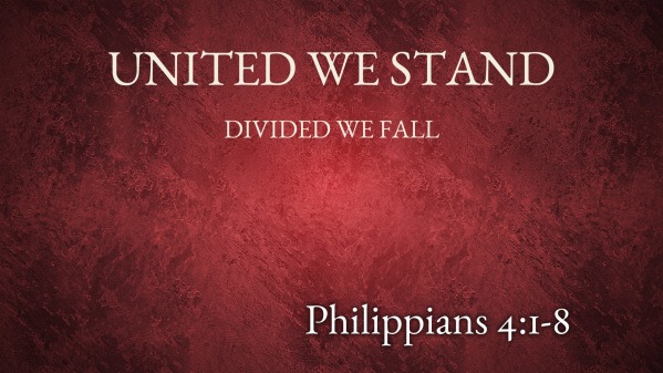 United We Stand Divided We Fall - Logos Sermons
