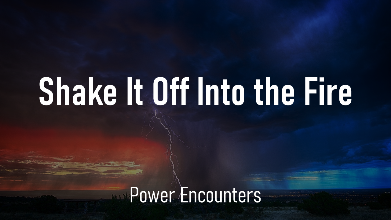 05-15-2022 - Shake It Off Into the Fire - Logos Sermons