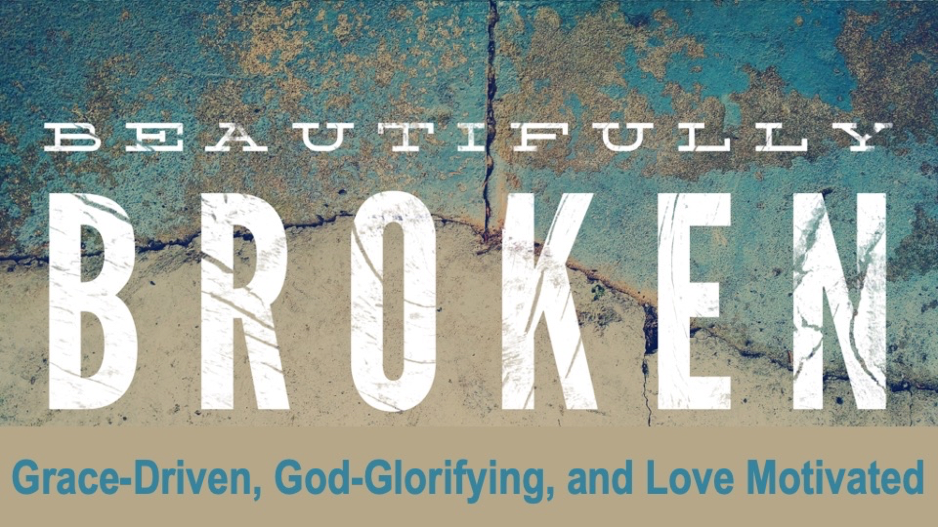 Grace-Driven, God-Glorifying, and Love Motivated - Logos Sermons