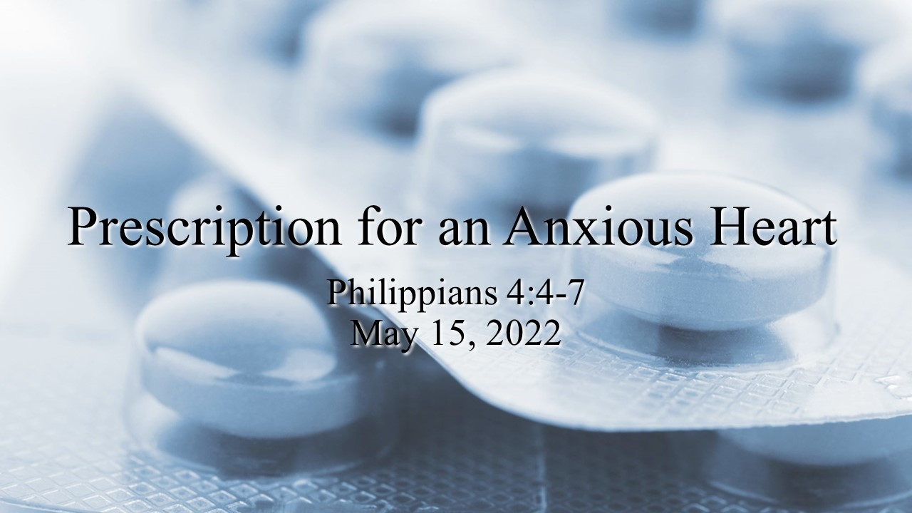 Prescription for an Anxious Heart - Logos Sermons