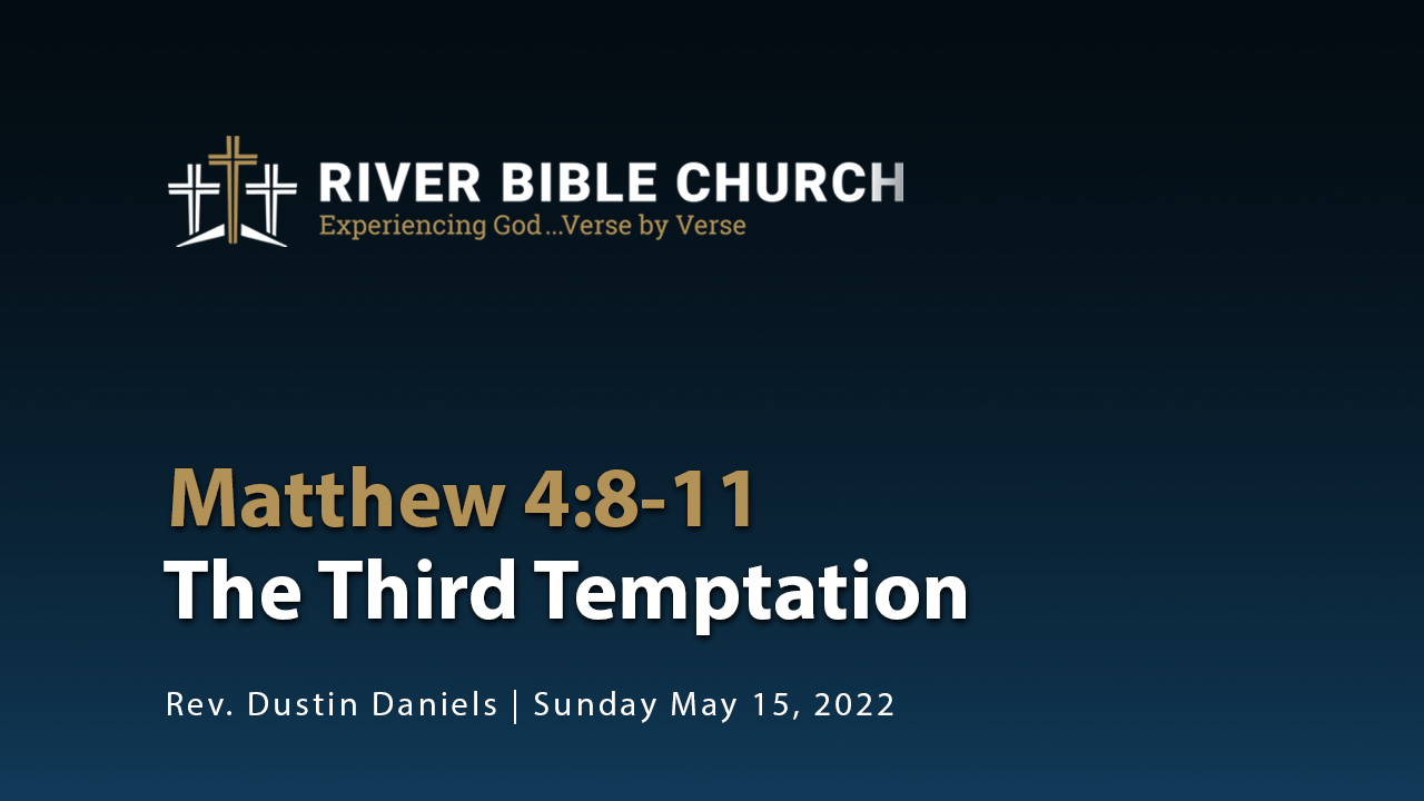 Matthew 4:8-11 | The Third Temptation - Logos Sermons