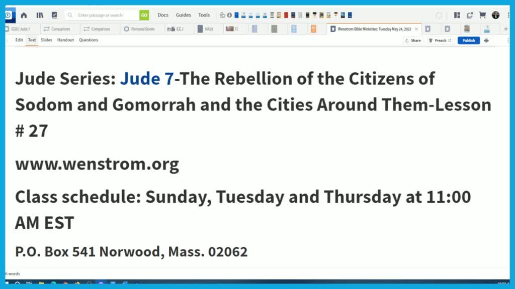 Jude 7 The Rebellion Of The Citizens Of Sodom And Gomorrah And The