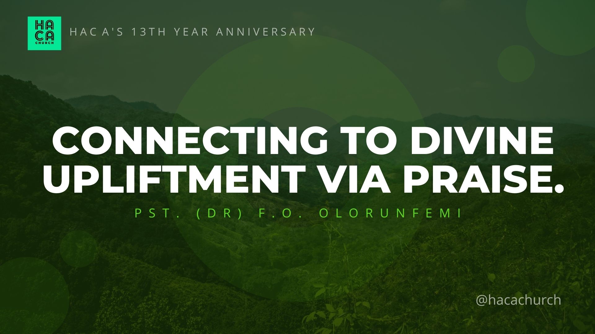 CONNECTING TO DIVINE UPLIFTMENT VIA PRAISE - Logos Sermons