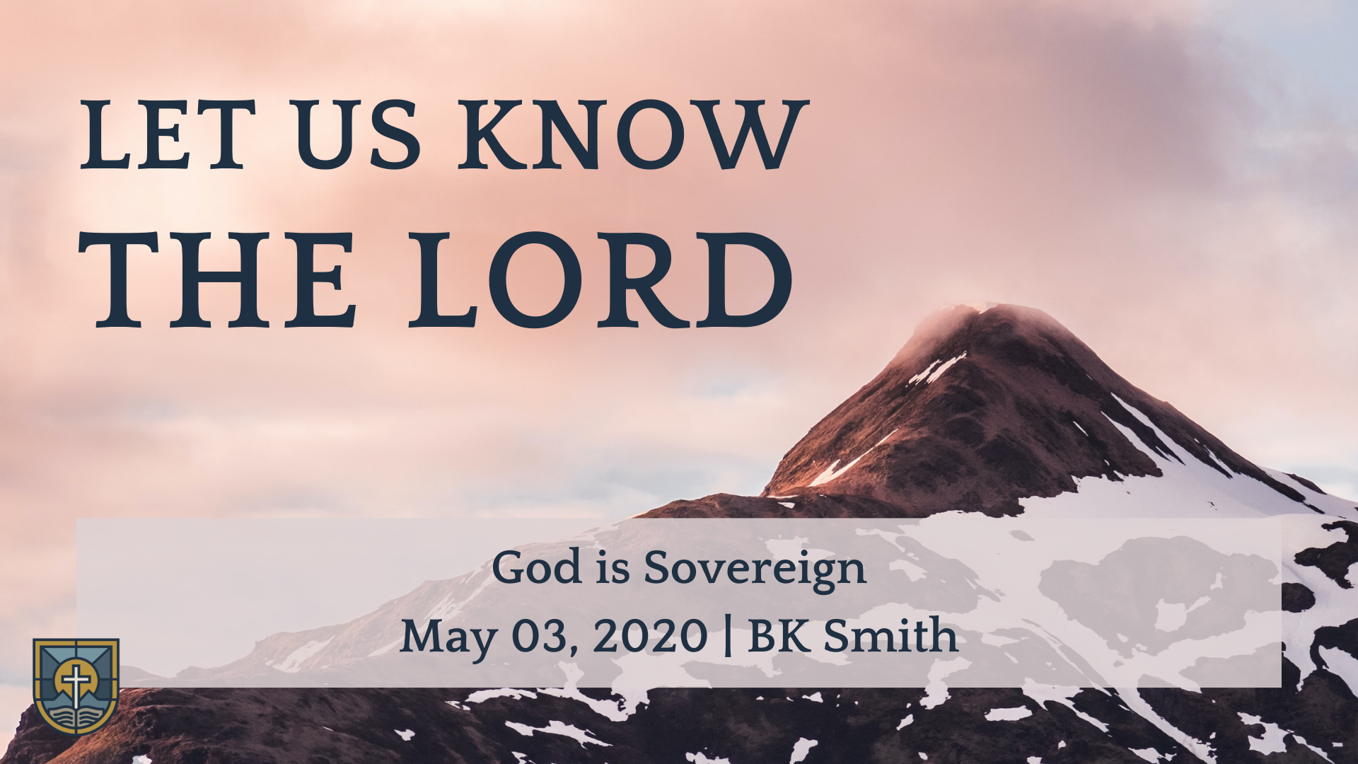 God is Sovereign - Logos Sermons