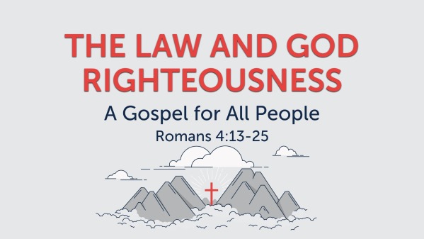 The Law and God Righteousness - Logos Sermons