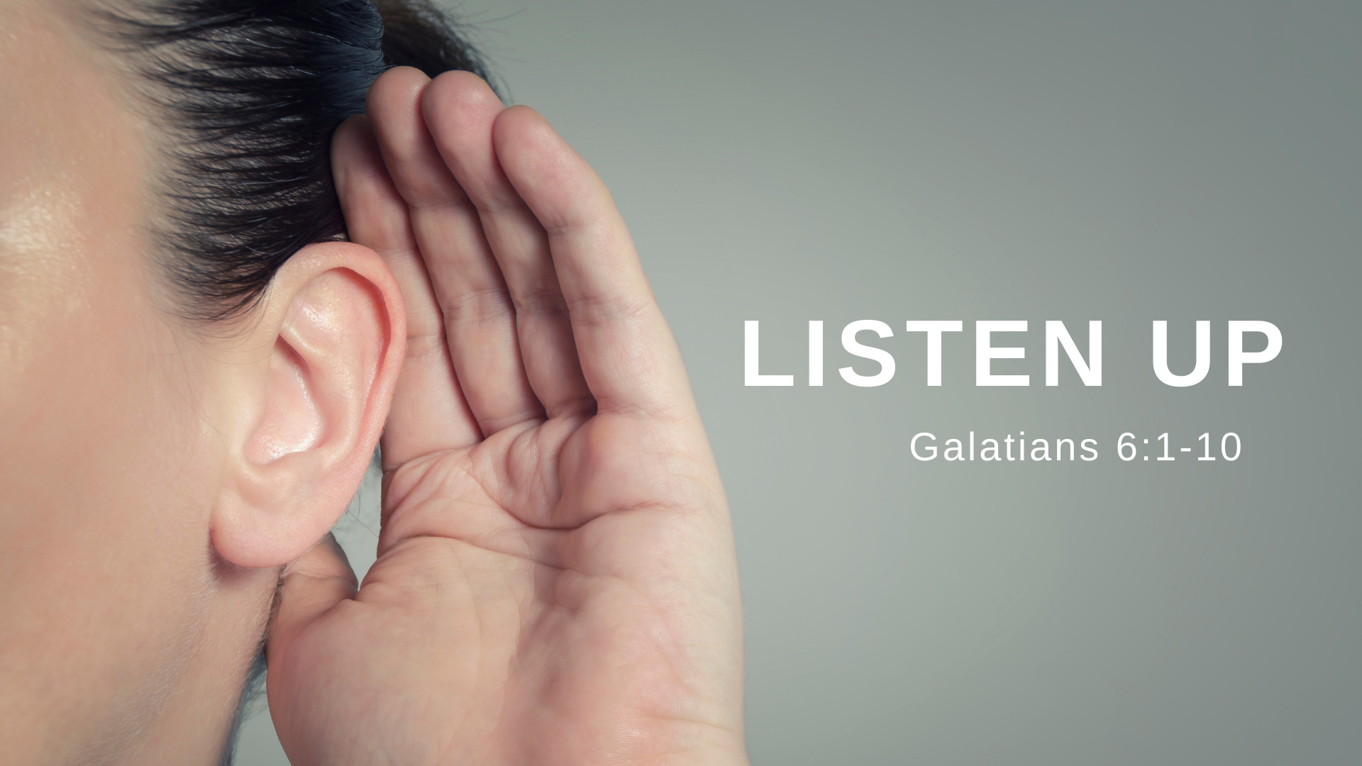 Listen Up - Logos Sermons