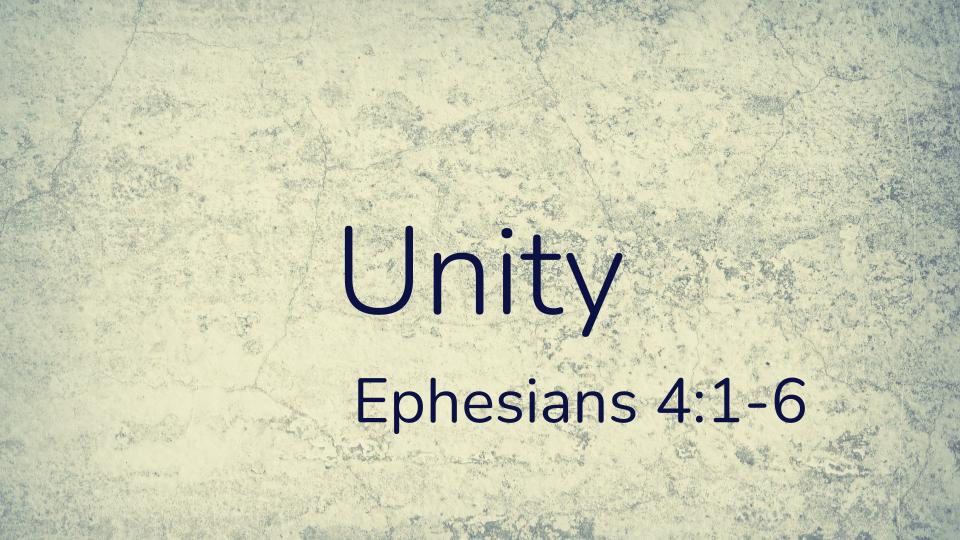 Unity - Logos Sermons