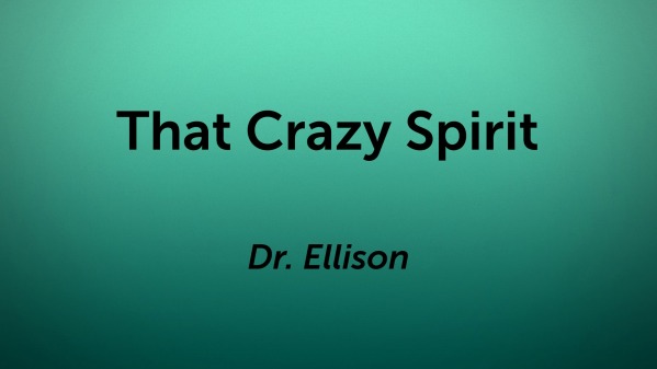 That Crazy Spirit - Logos Sermons