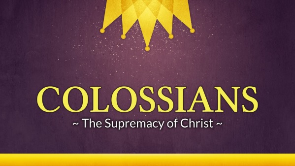 Colossians 1:15-23 - Logos Sermons