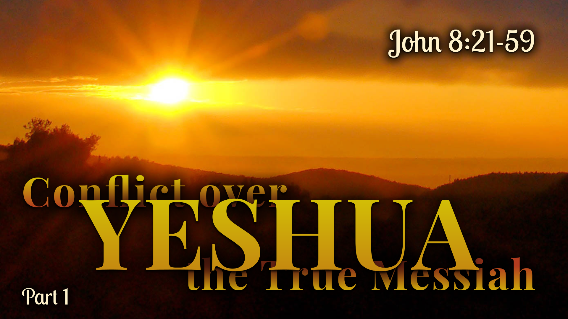 2022-03-20 AM (TM) - Life of Christ #140 - Conflict Over Yeshua, the ...
