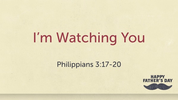 I'm watching You - Logos Sermons