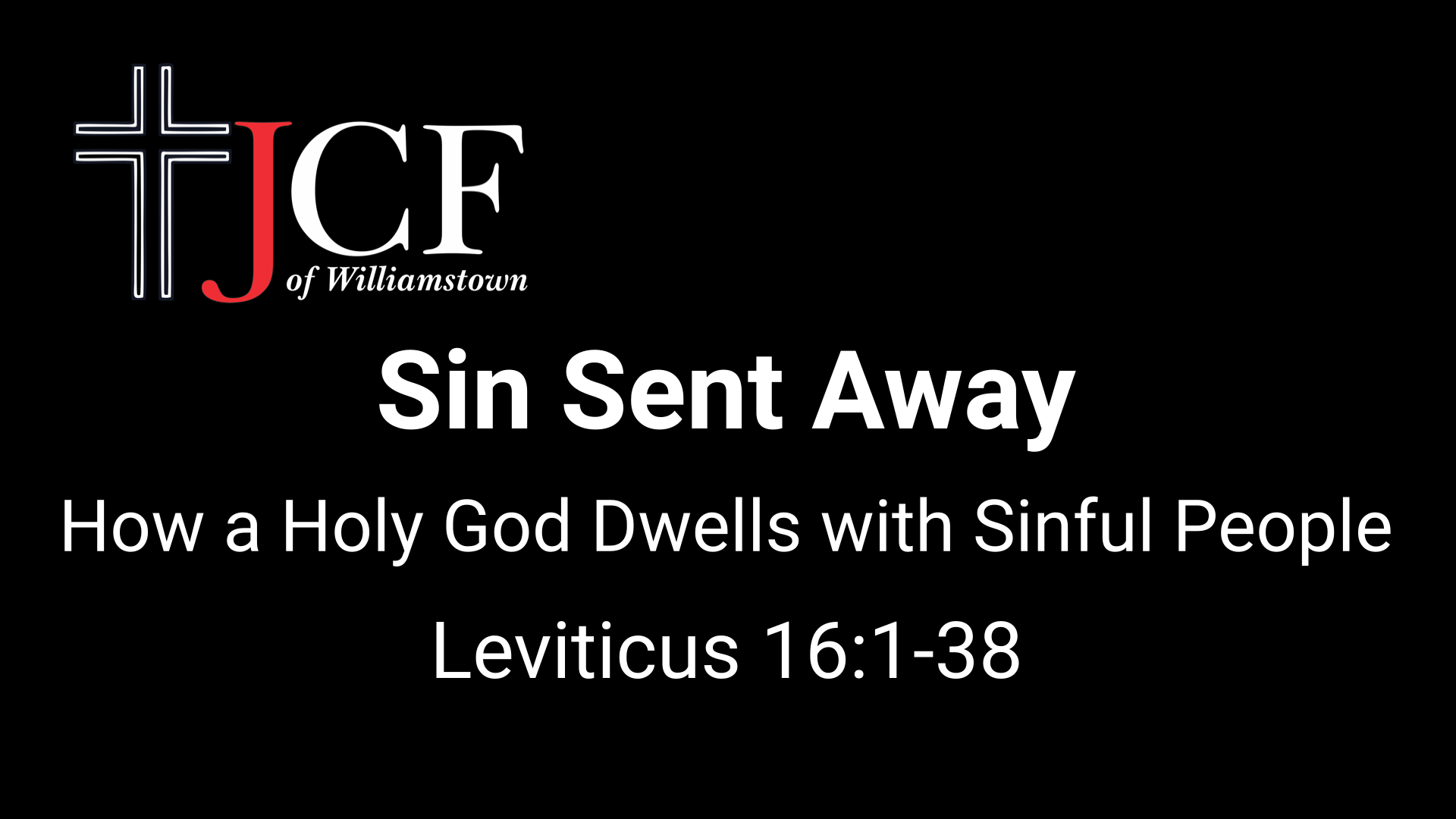 Sin Sent Away - Logos Sermons