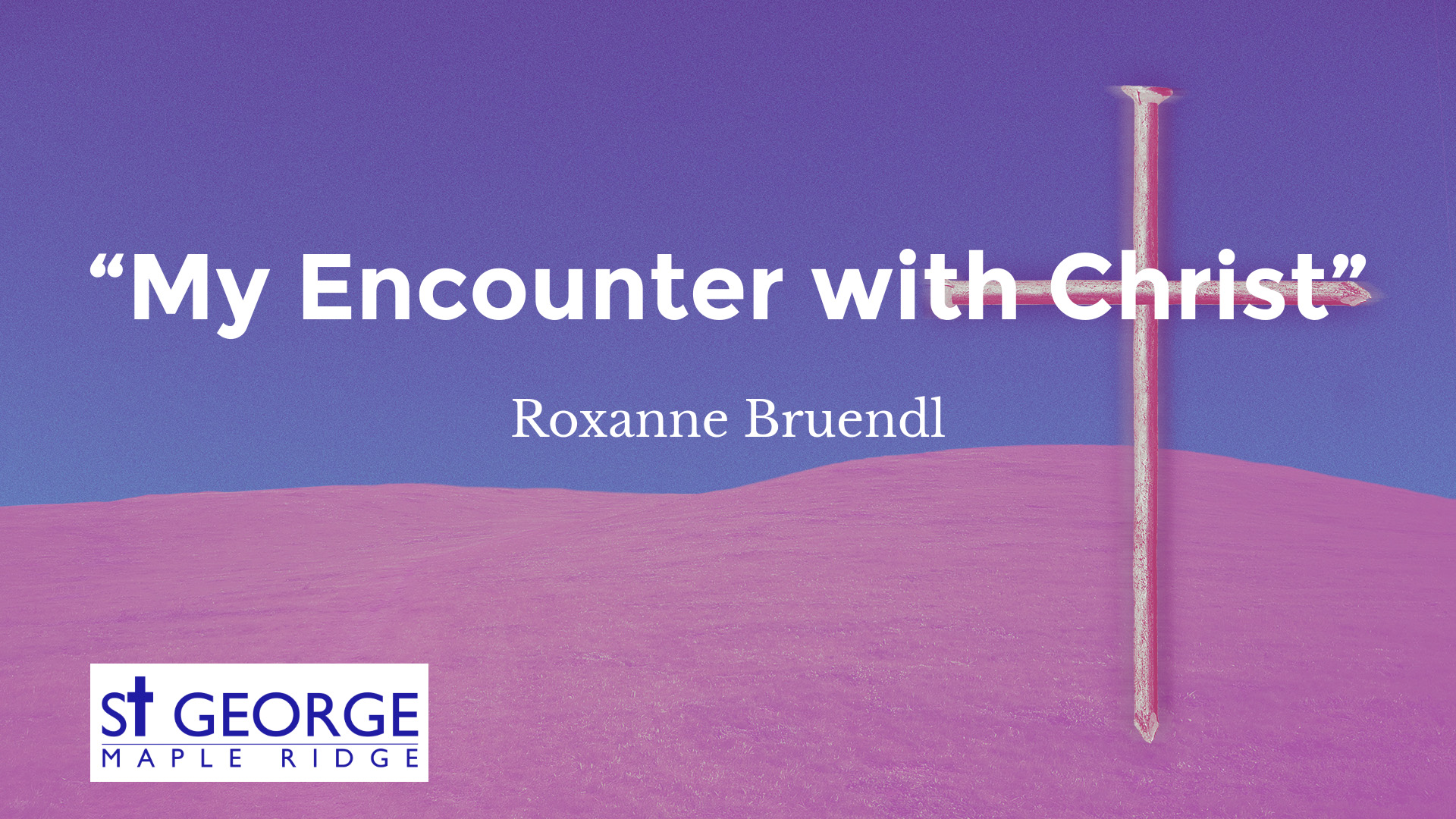 My Encounter with Christ - Logos Sermons