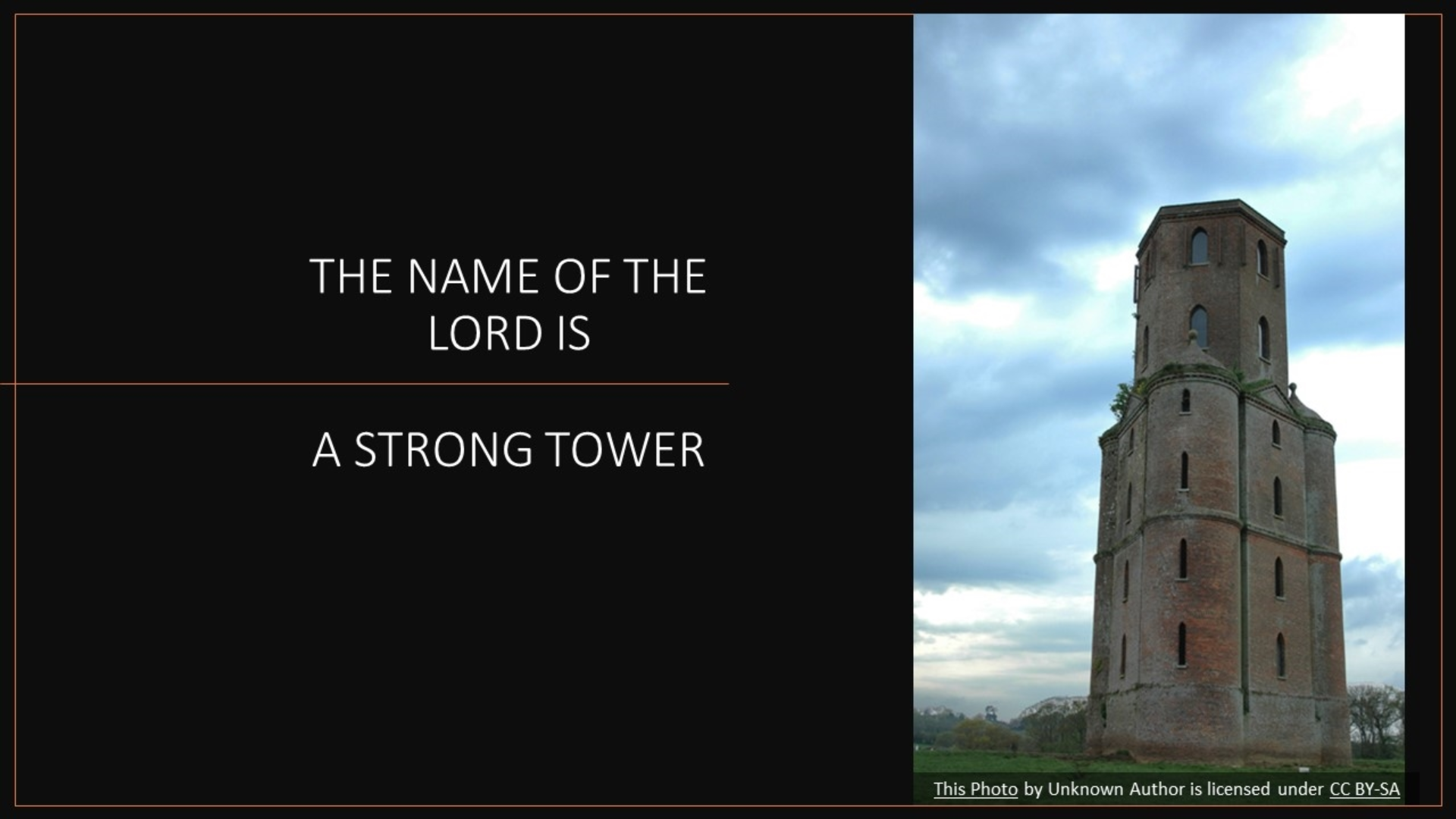 Strong Tower - Logos Sermons