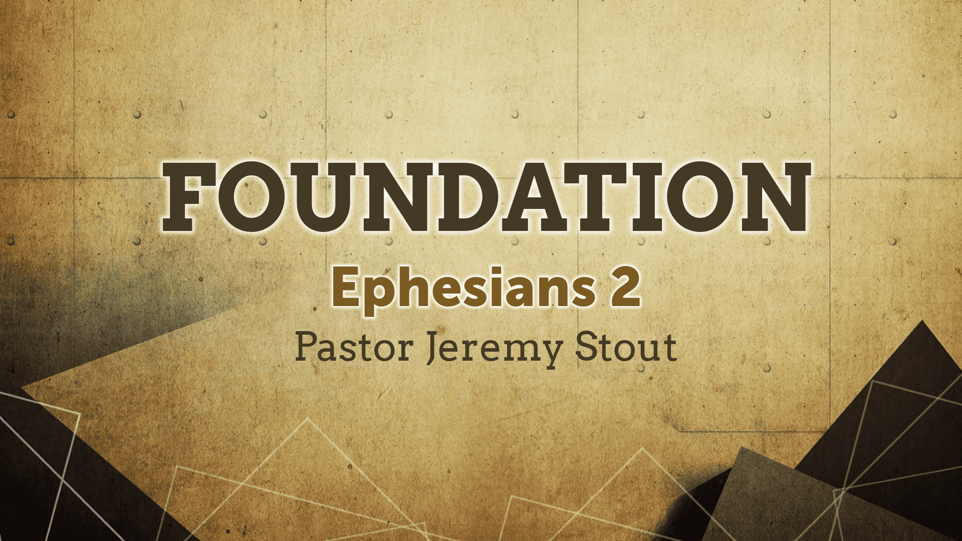Foundation - Logos Sermons