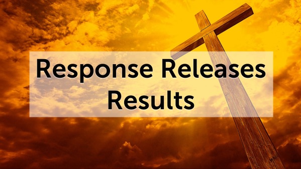 Response Releases Results - Logos Sermons