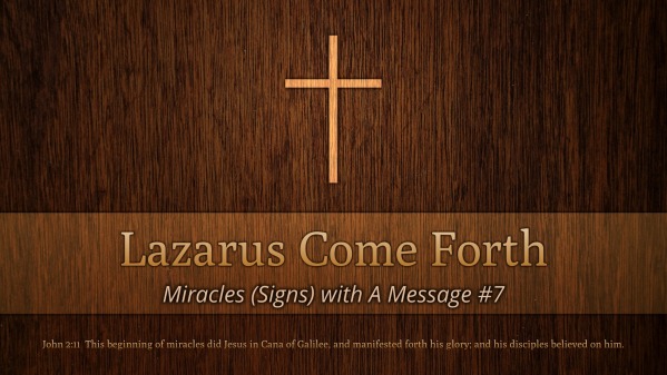 Lazarus Come Forth - Logos Sermons