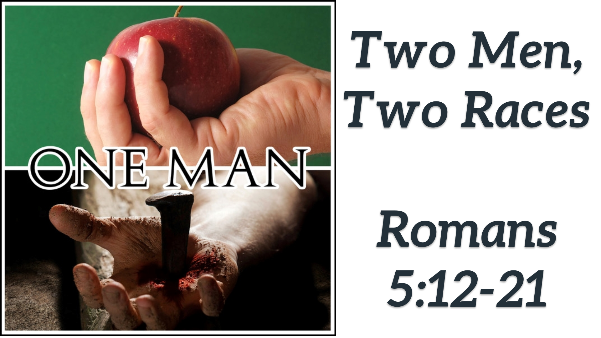 July 17, 2022 - Two Men, Two Races - Logos Sermons