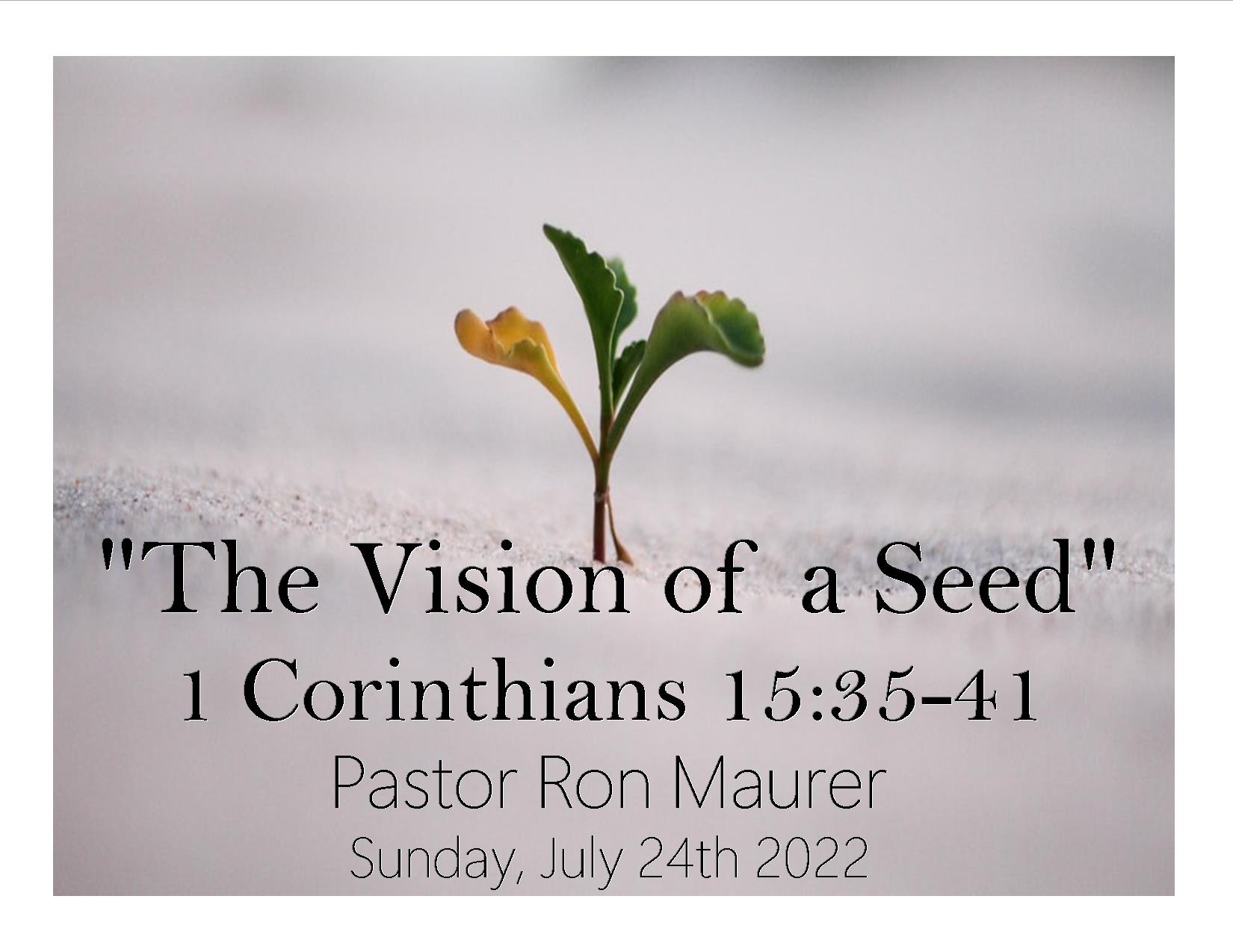 The Vision of a Seed - Logos Sermons