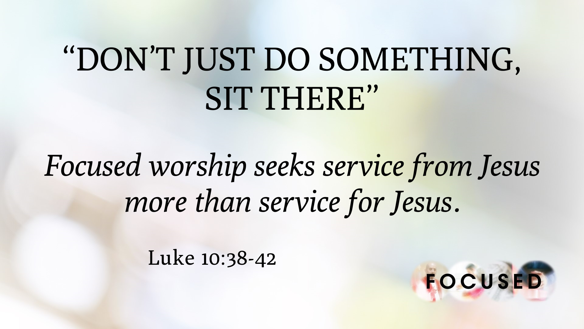 Proper 11 Wednesday Evening - Logos Sermons