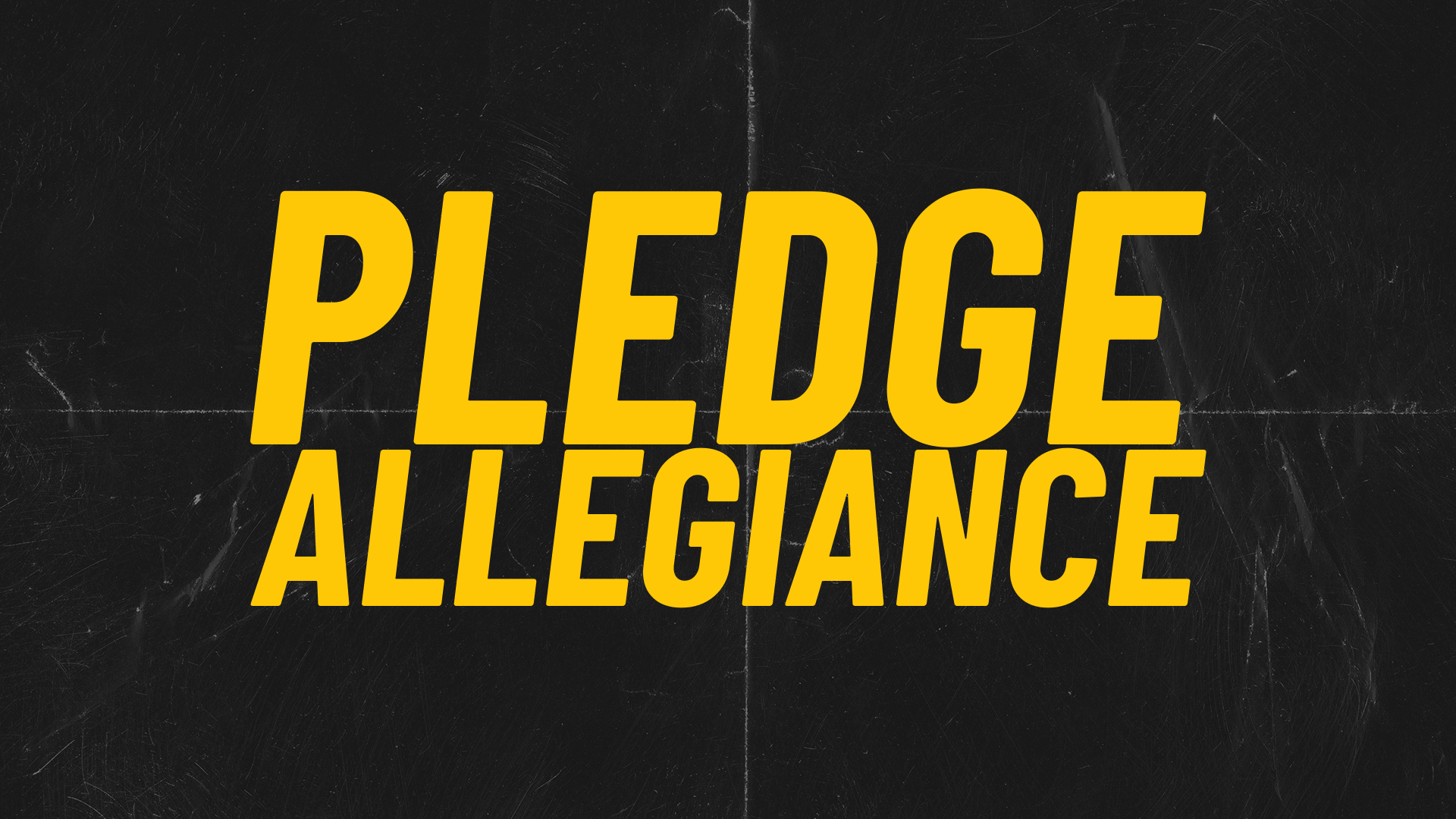 Pledge Allegiance - Logos Sermons
