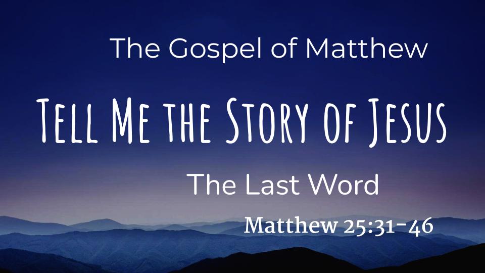 The Last Word - Logos Sermons
