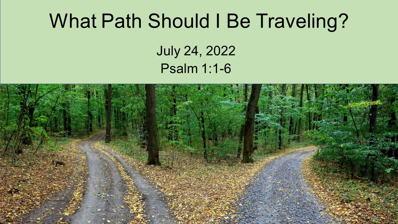 What Path Should I Be Traveling? - Logos Sermons