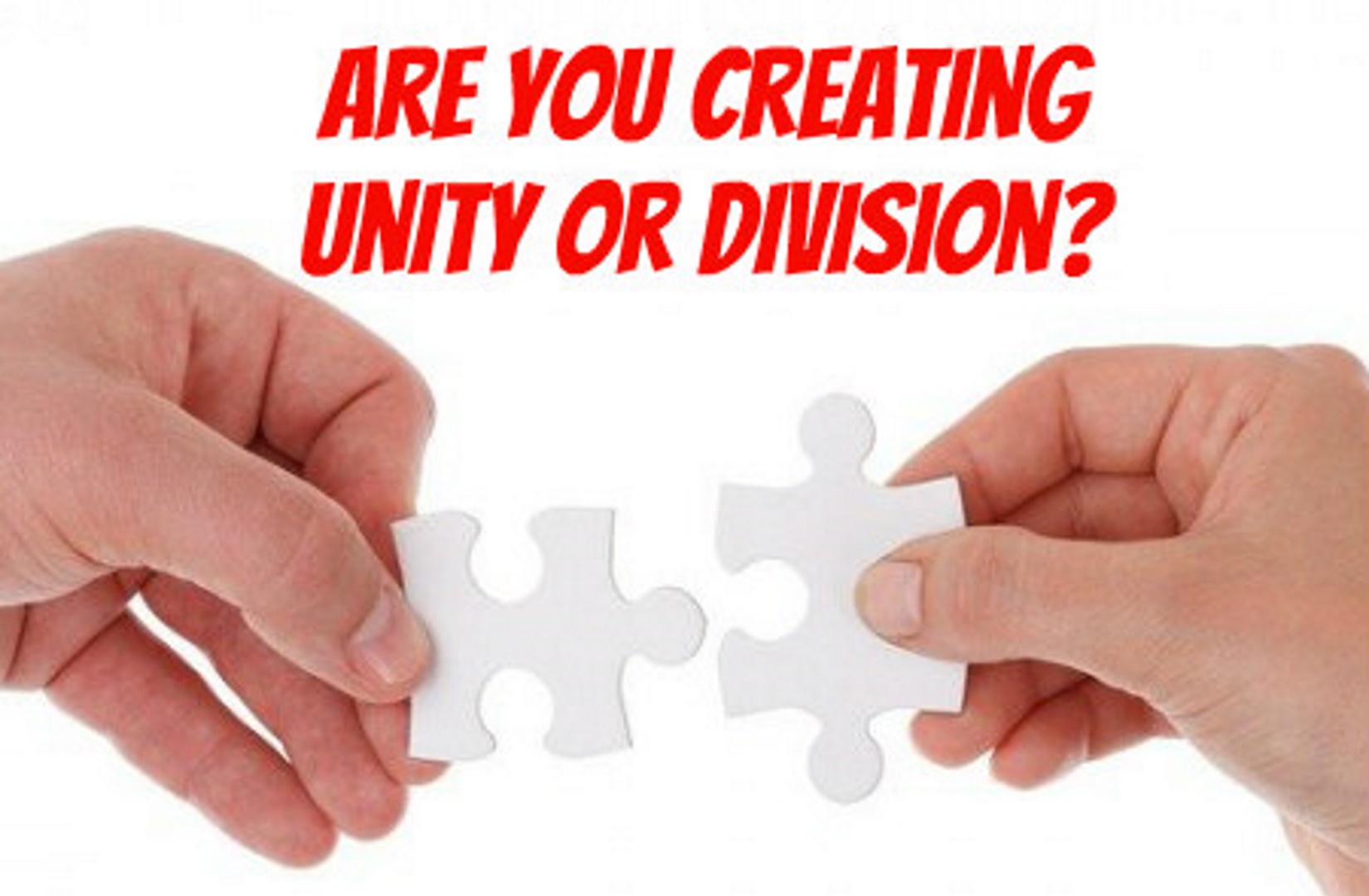 Eenheid vs Verdeeldheid - Logos Sermons