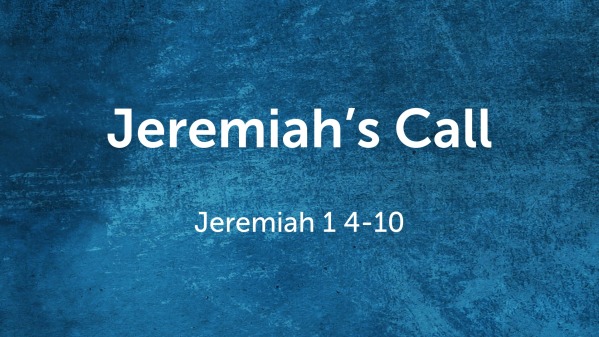 Jeremiah's Call - Logos Sermons Jeremiah's Call - Logos Sermons