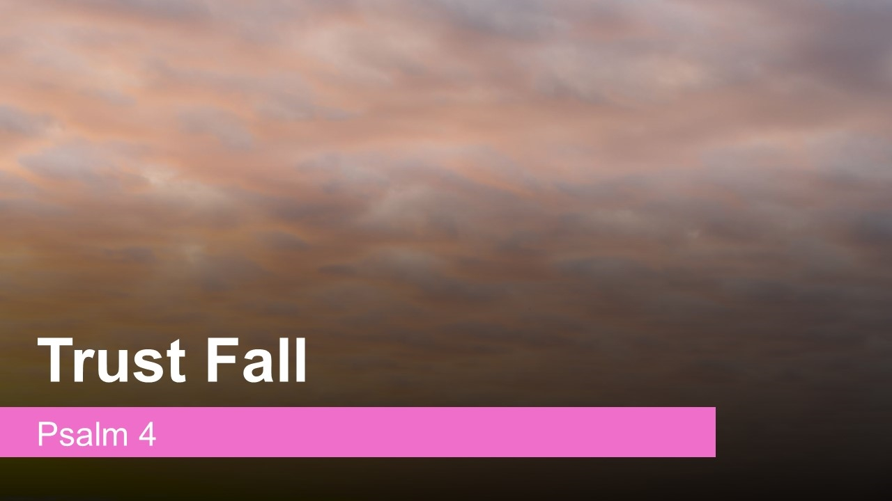 Trust Fall - Logos Sermons