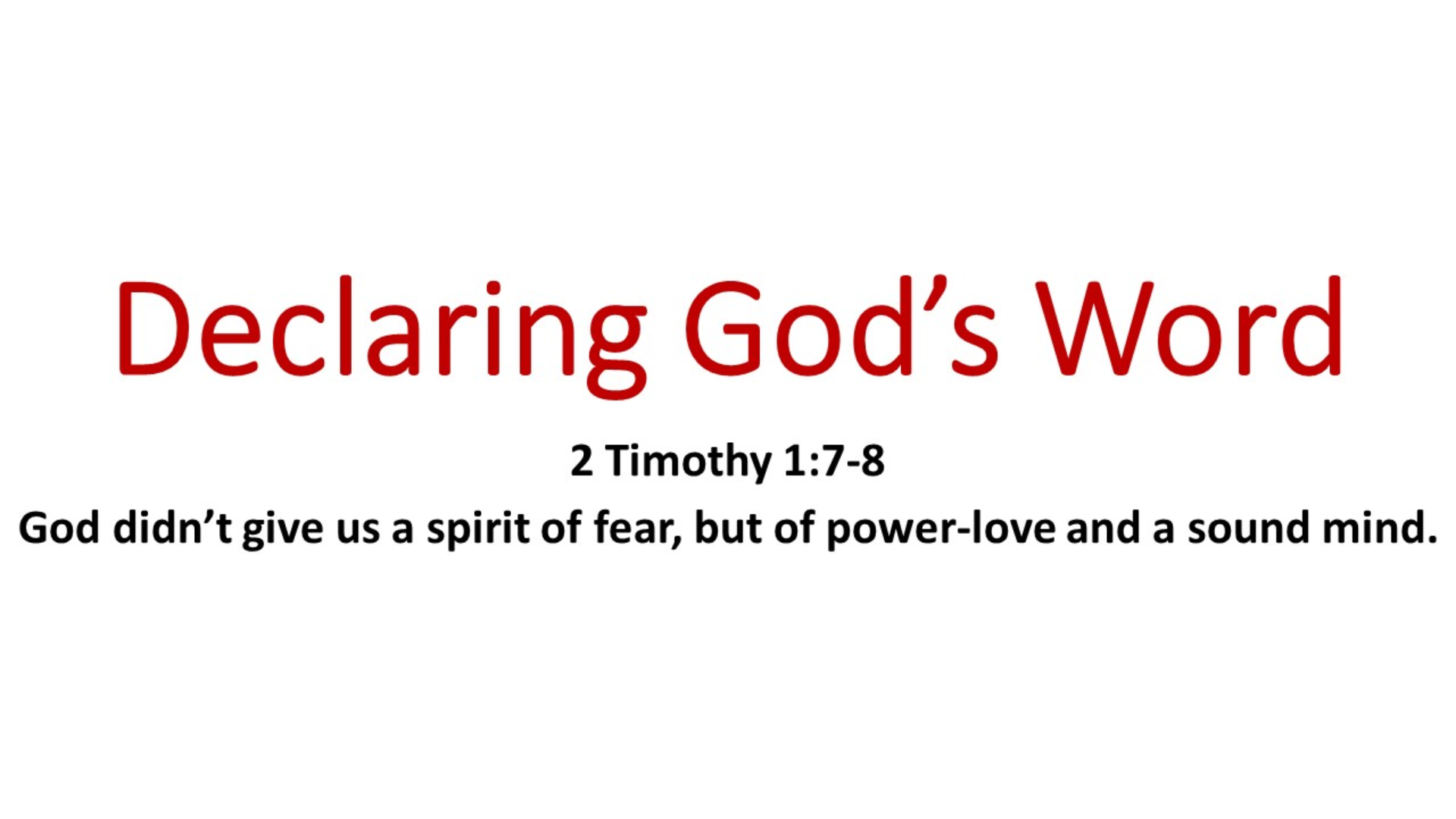 Declaring God’s Word Righteousness - Faithlife Sermons Declaring God’s Word Righteousness - Faithlife Sermons