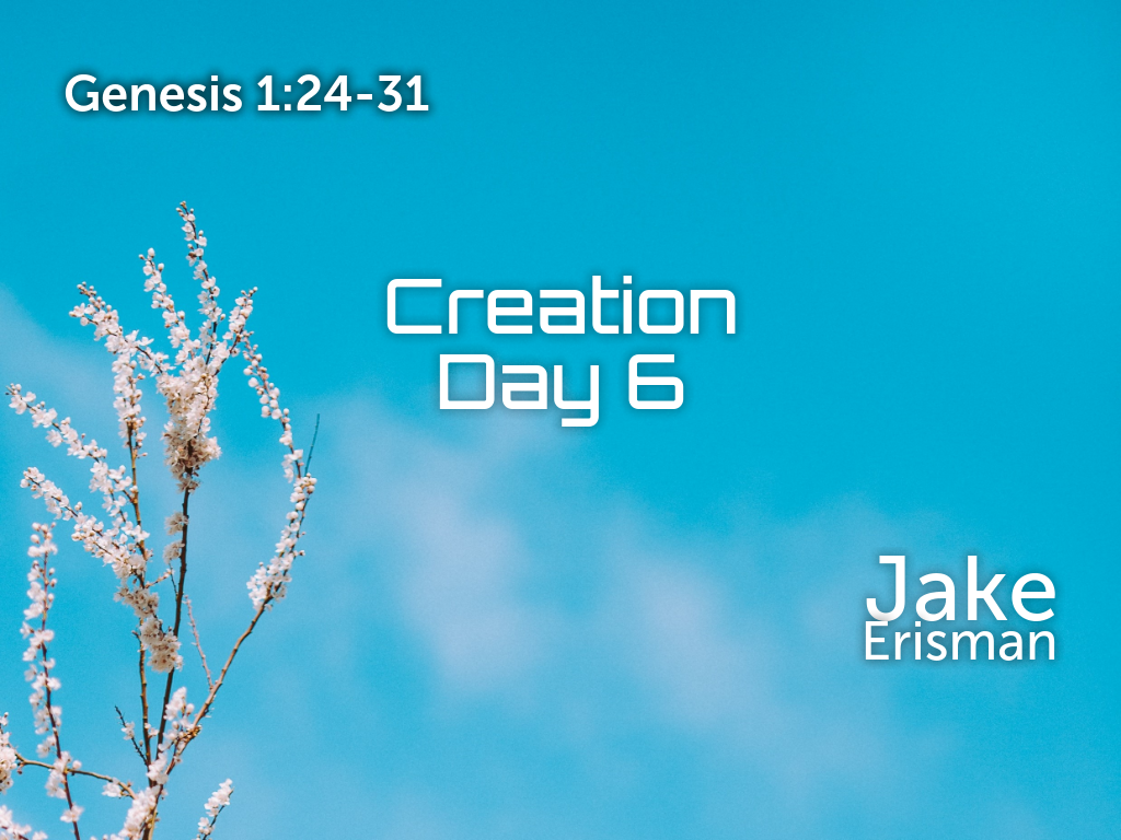 Creation Day 6 - Logos Sermons