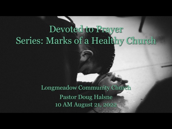 Devoted To Prayer - Logos Sermons