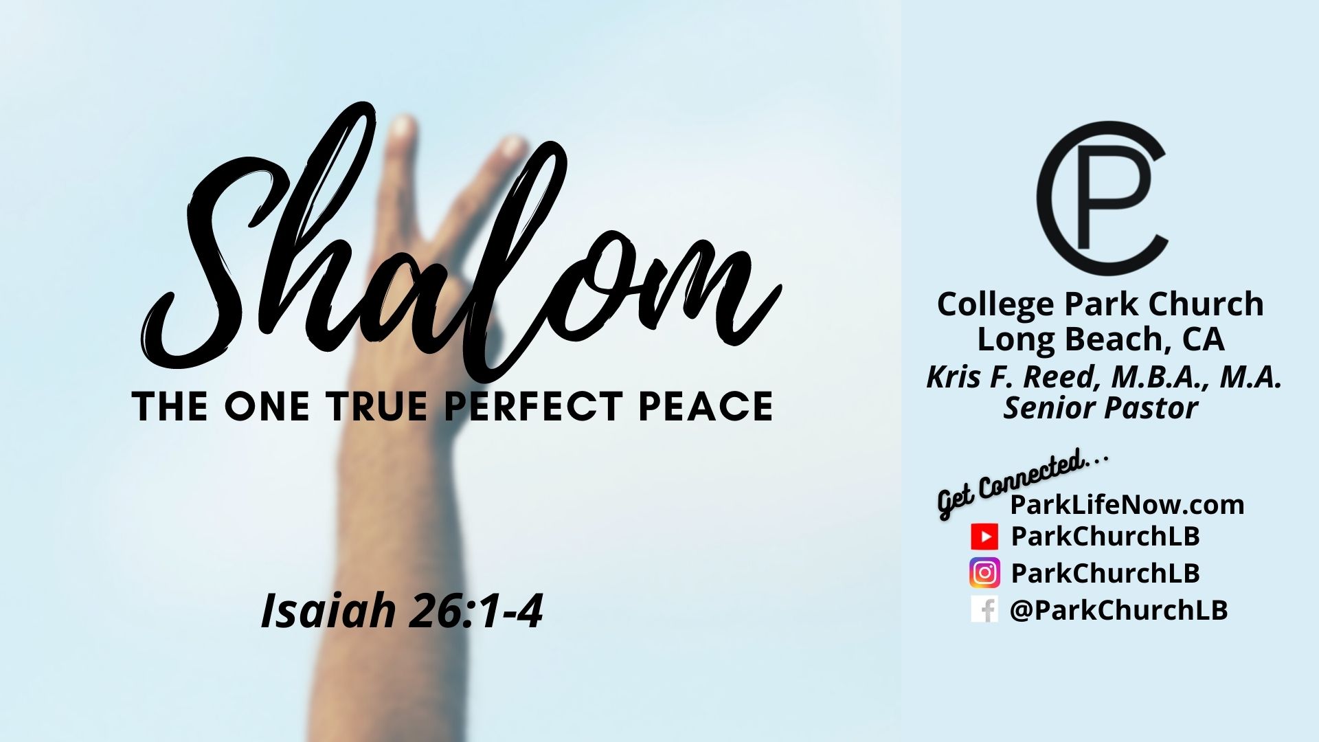 Shalom - Logos Sermons