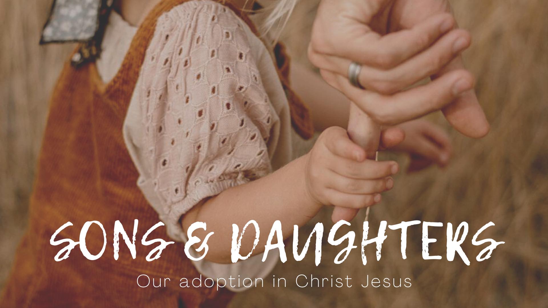 Adoption: From Slaves to Sons - Logos Sermons