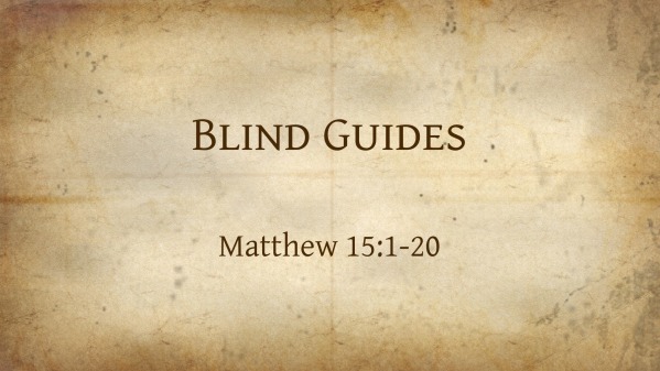 Blind Guides - Logos Sermons