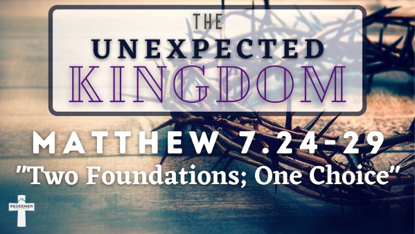 Two Foundations; One Choice - Logos Sermons