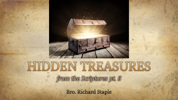 Hidden Treasures Part II - Logos Sermons