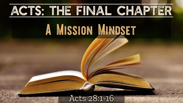 A Mission Mindset - Logos Sermons