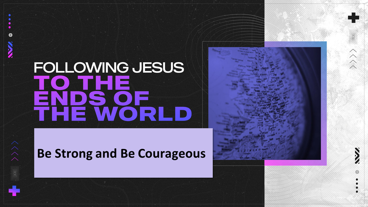 24 & 25 Sep 2022 - The Market Place: Be Strong and Be Courageous - Logos Sermons