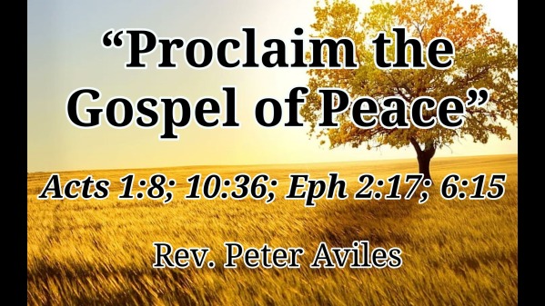 Proclaim the Gospel of Peace - Logos Sermons