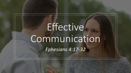 Effective Communication - Logos Sermons