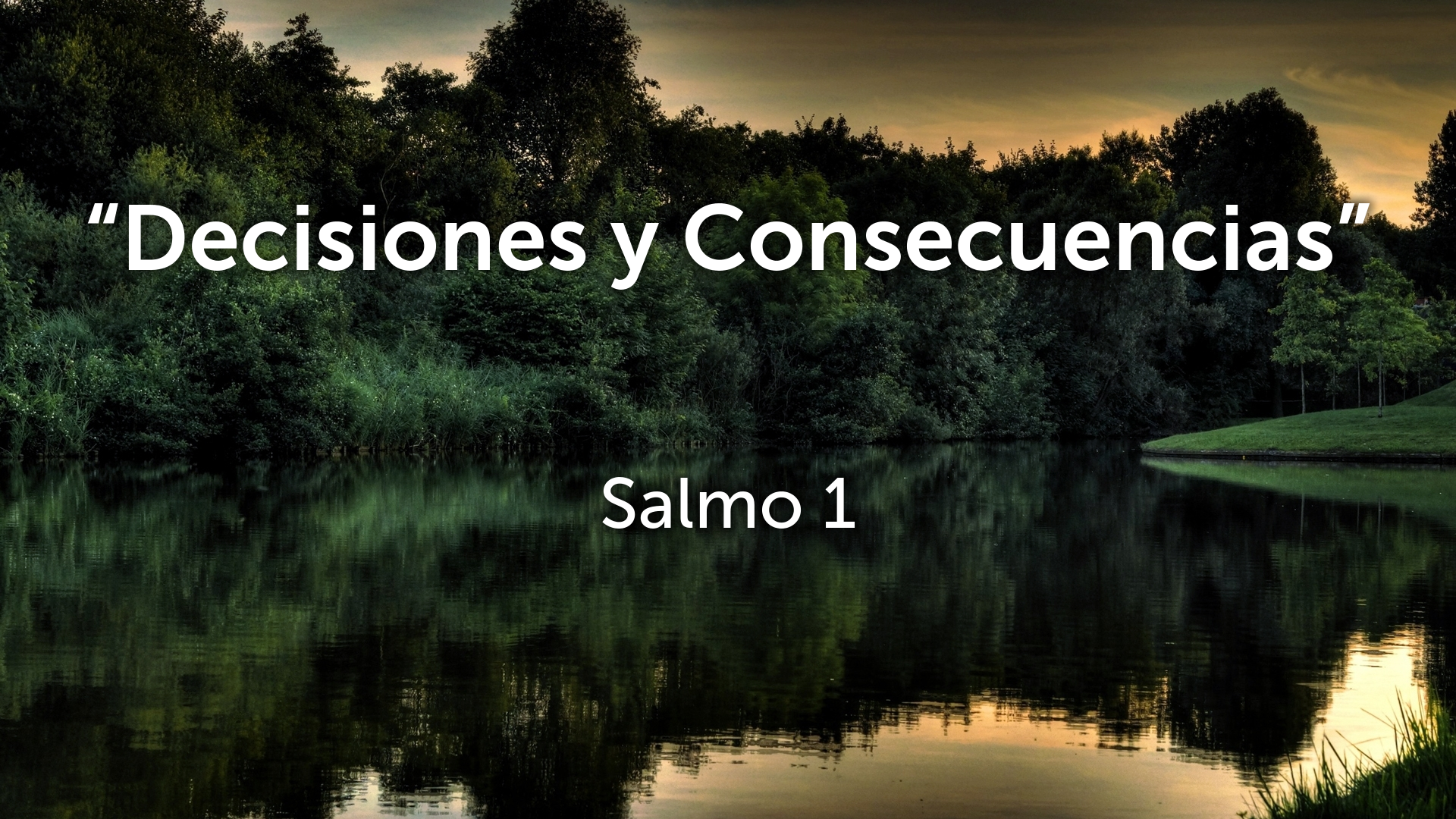 "Decisiones y Consecuencias" - Logos Sermons