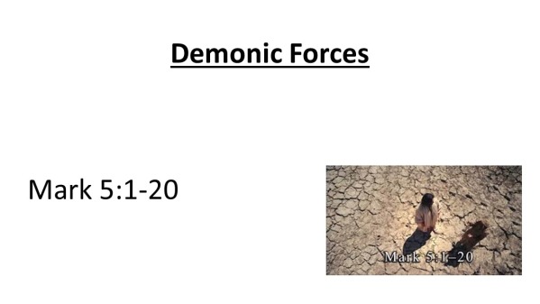 Demonic Forces - Logos Sermons