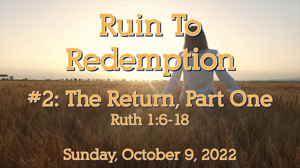 #2- The Return Part One - Logos Sermons