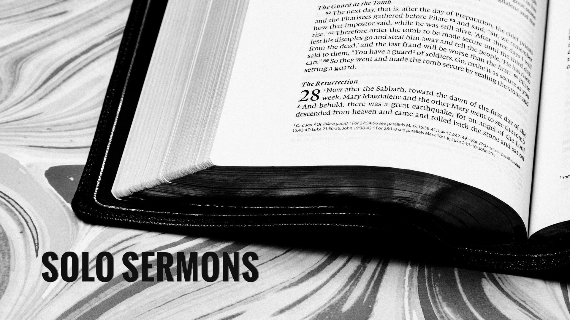 Solo Sermons - Logos Sermons