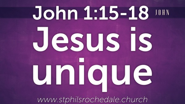 Jesus is unique - Logos Sermons
